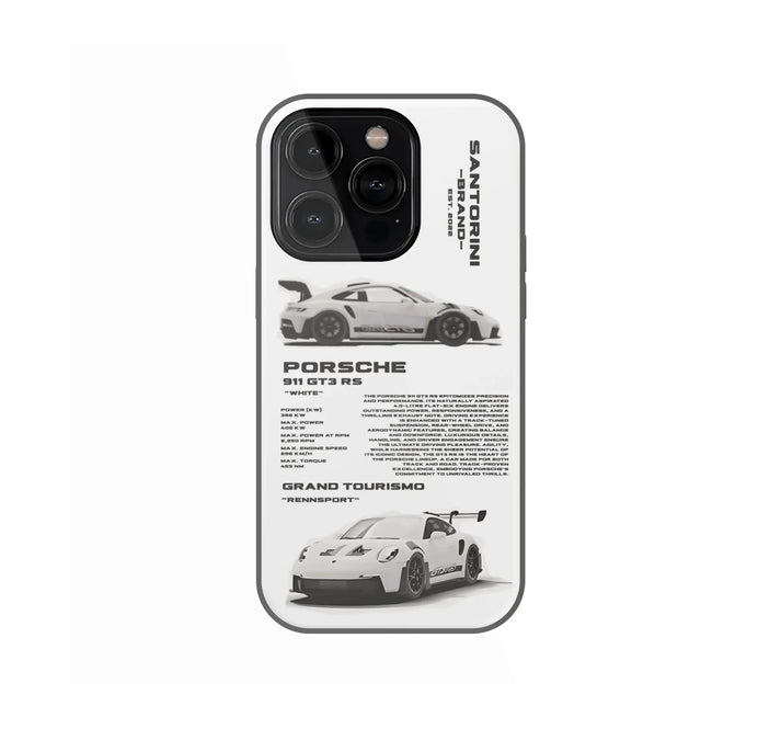 Porsche 911 GT3 RS – White Beast Phone Case | XO Cases